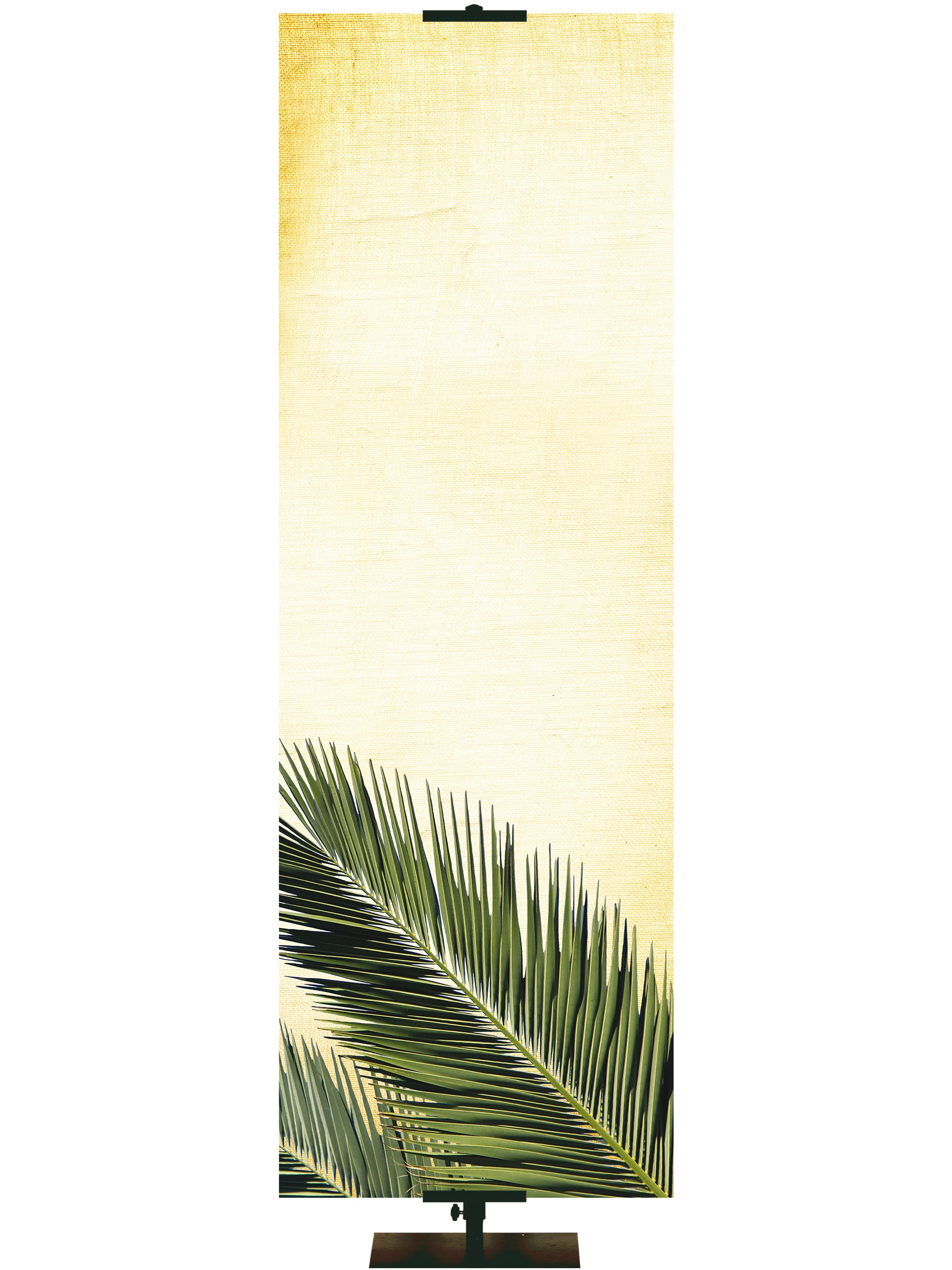 Custom Banner Welcome Easter Palm Leaf