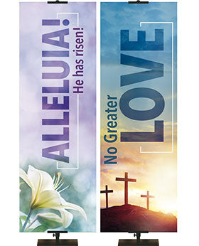Banners de verdades de Pascua para la iglesia - Banners de alabanza
