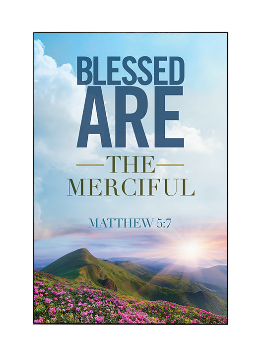 Beatitudes Blessed Are the Merciful Church Wall Decor SEG