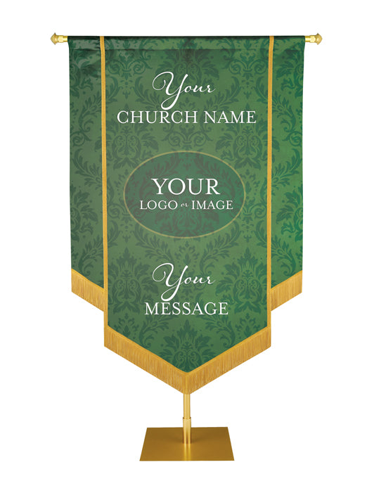 Custom Handcrafted Church Banners - Artisanal Creations for Worship Spaces