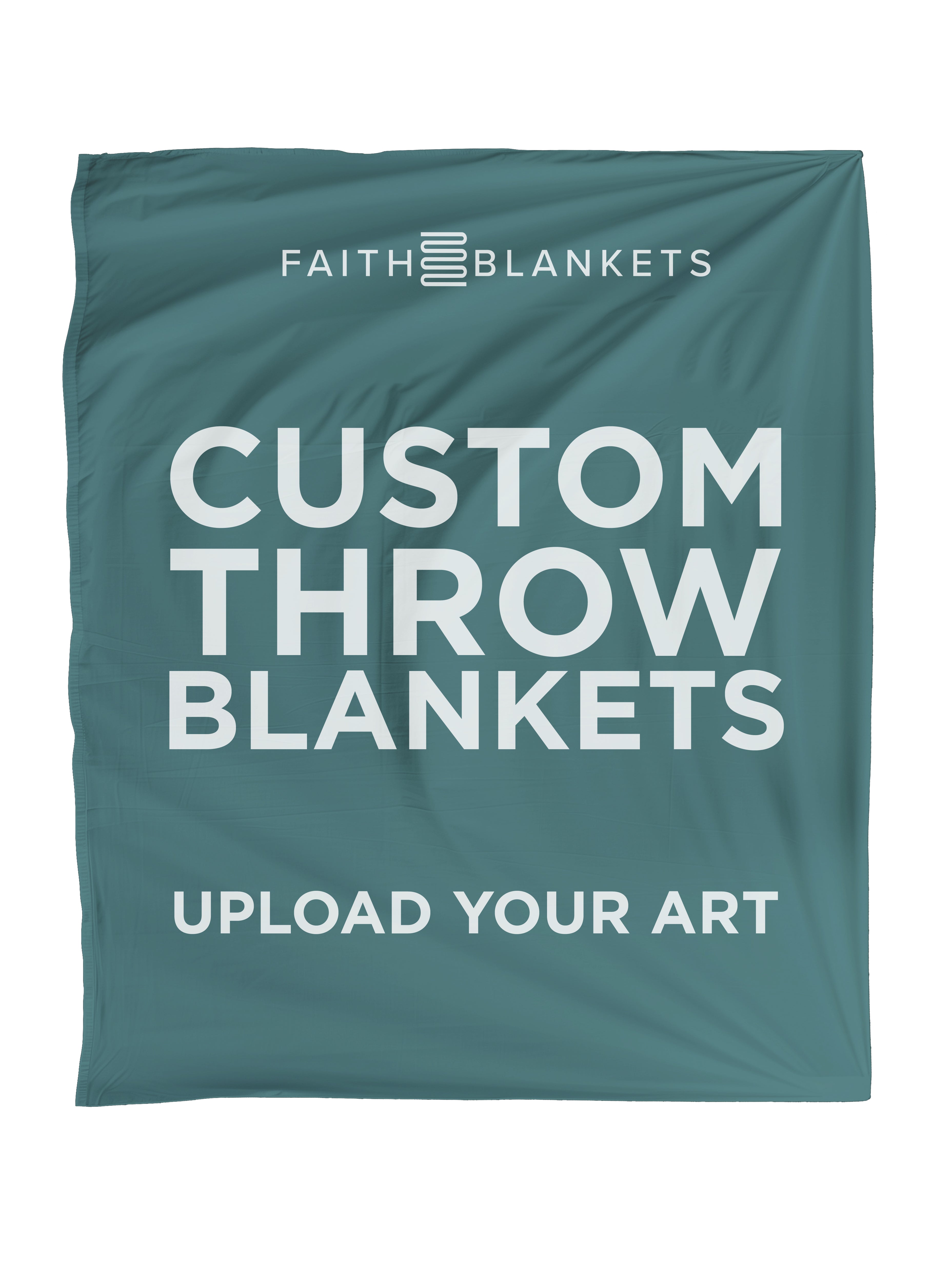 Custom Faith Blanket Throw | PraiseBanners™