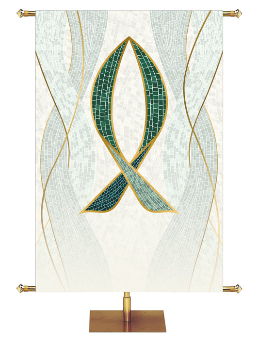 Custom Banner Mosaics of Faith Go Into All The World – PraiseBanners™