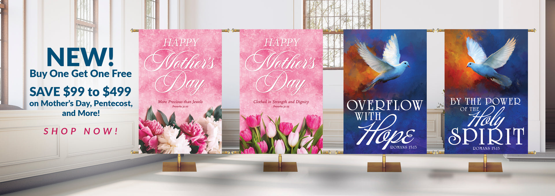 Church Banners by PraiseBanners™ for Every Occasion