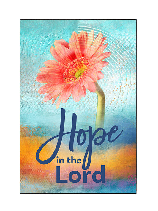 A Joyous Spring Hope In The Lord Artwork for Church SEG