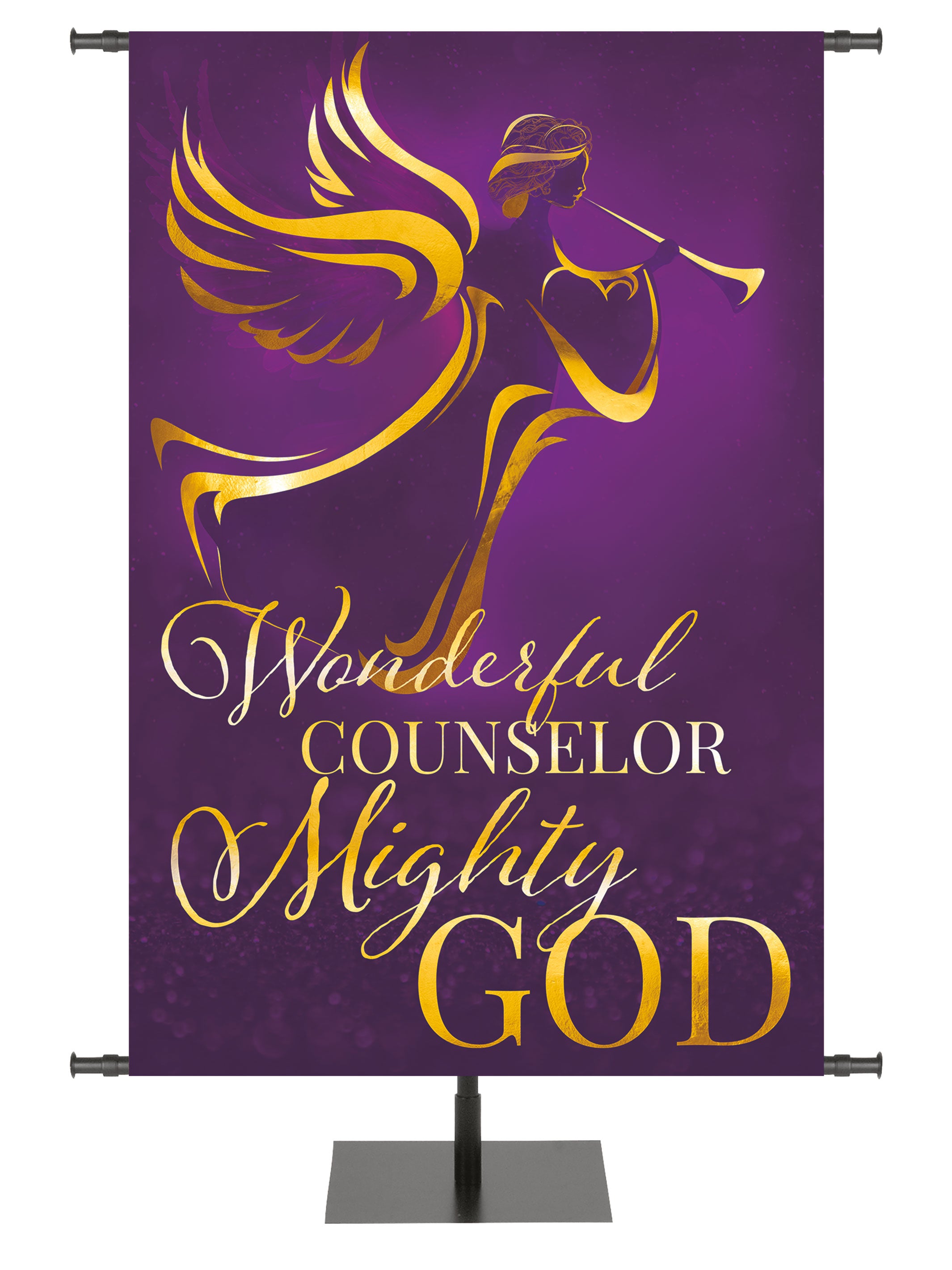 Mighty God Wonders of Advent Banner