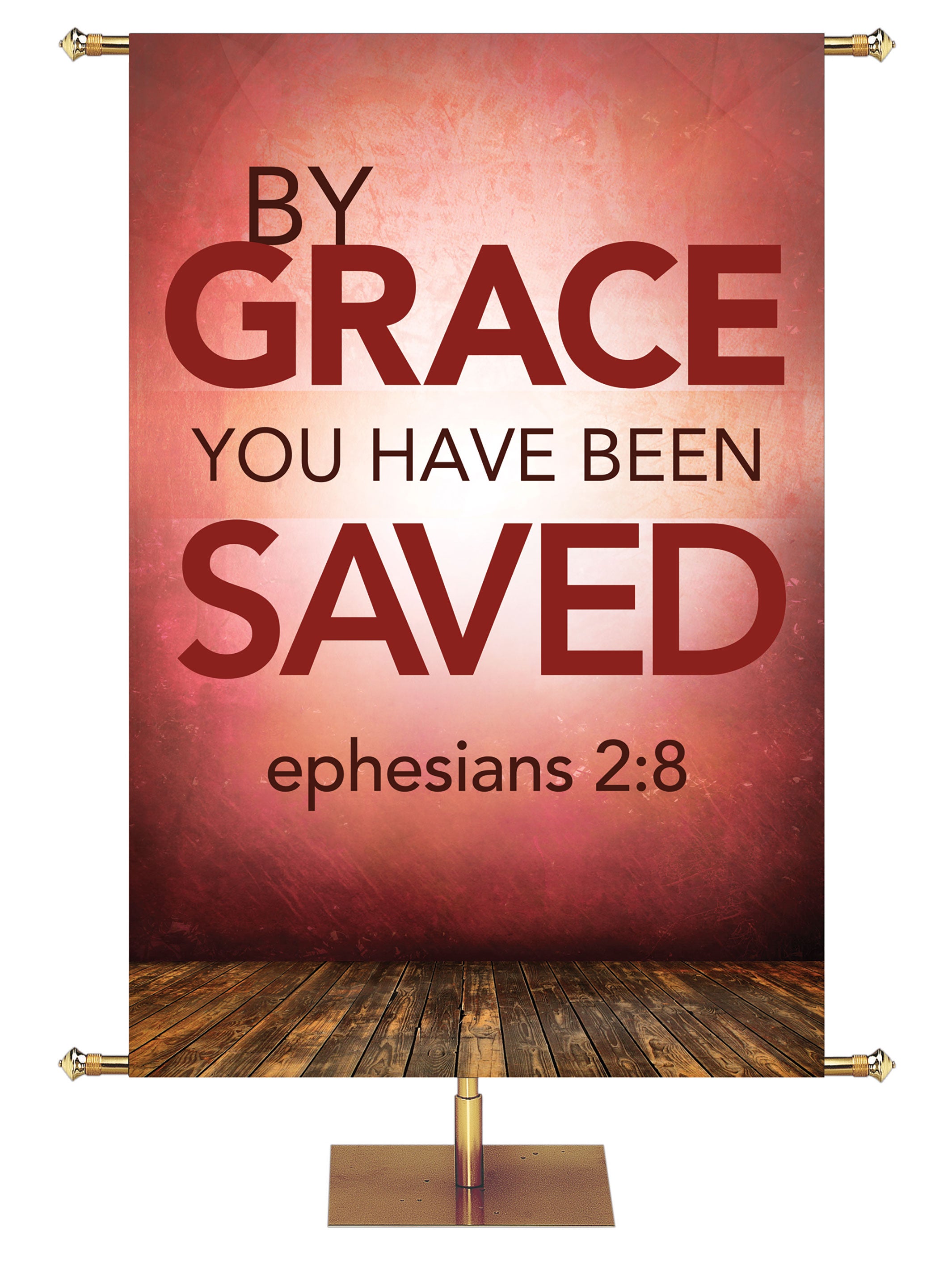 Church Scripture Banner | Ephesians 2:8