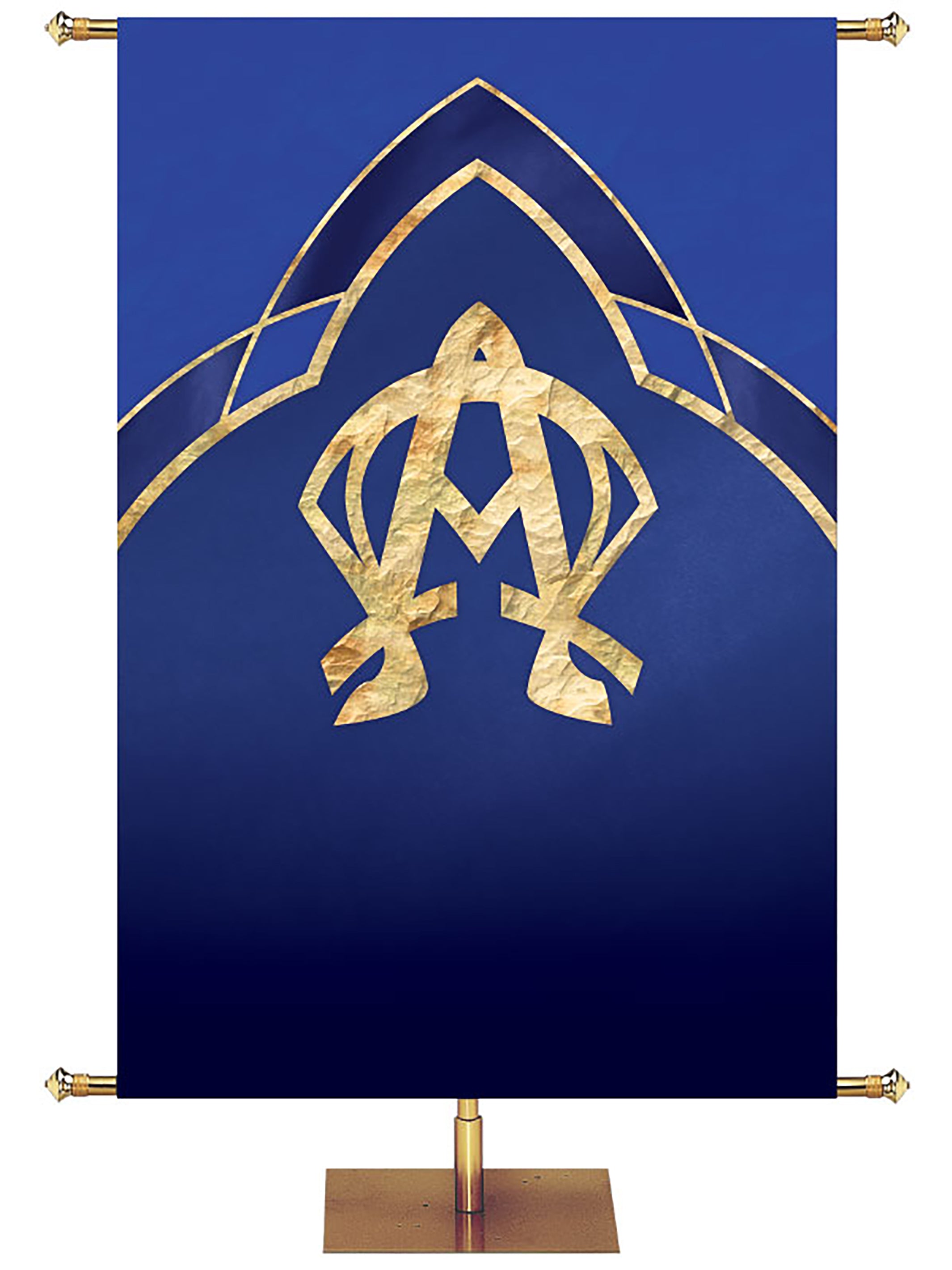 Custom Banner Eternal Emblems of Faith His Love Endures Forever