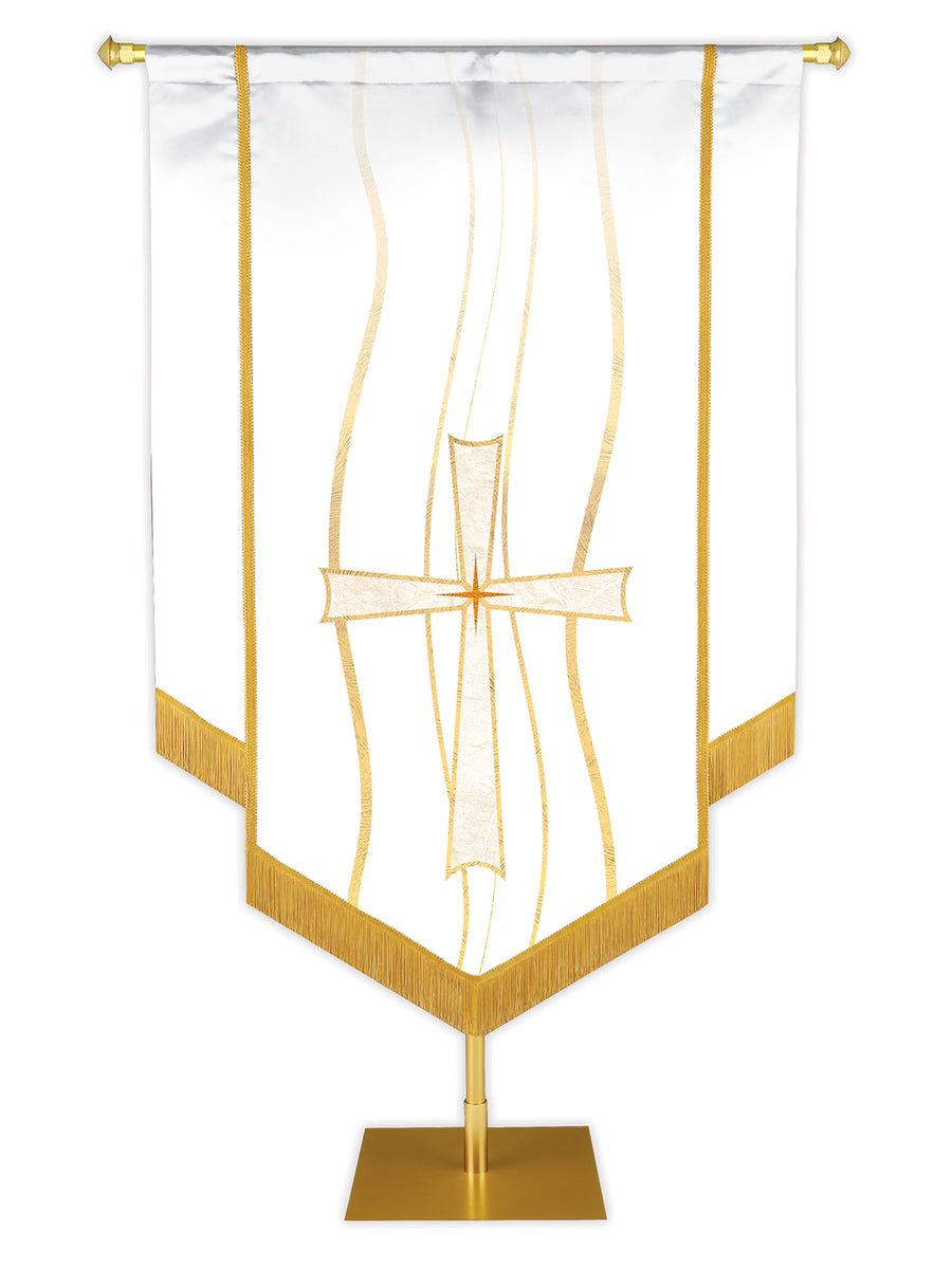 Custom Handcrafted Church Banners - Artisanal Creations for Worship Spaces