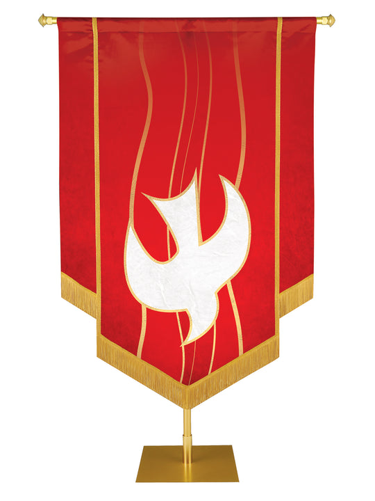 Custom Handcrafted Church Banners - Artisanal Creations for Worship Spaces