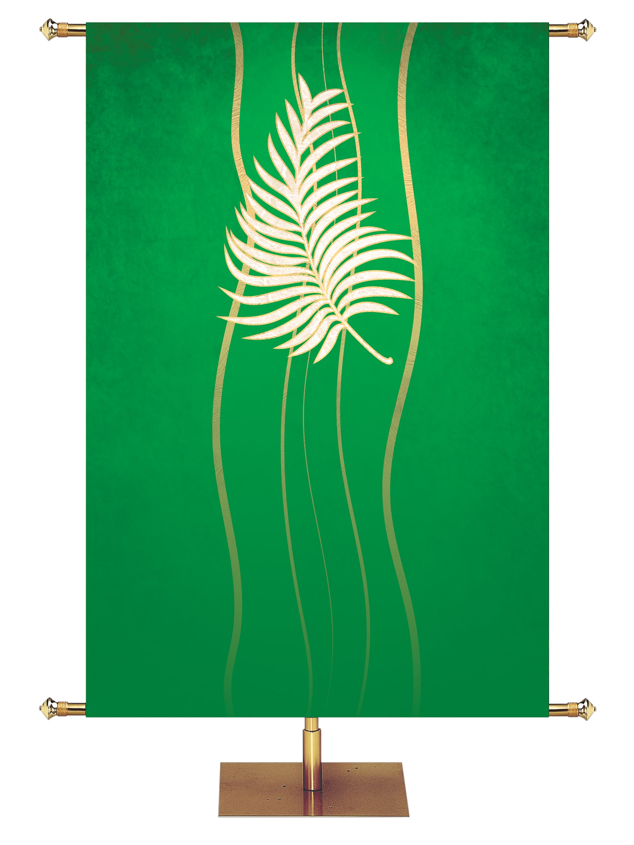 Custom Banner Experiencing God Symbols Palm Left