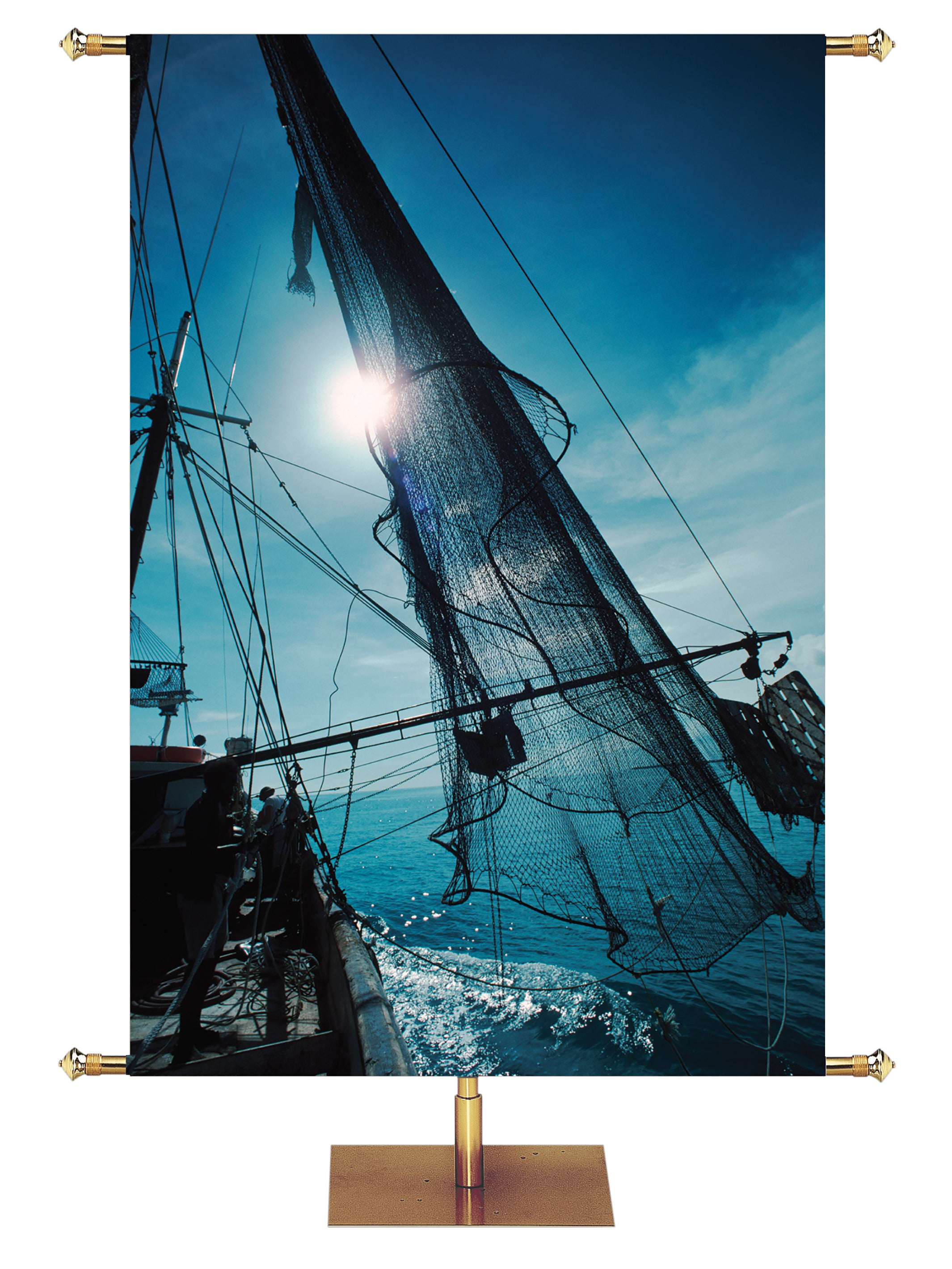 Custom Banner Mission I Will Make You Fishers of Men
