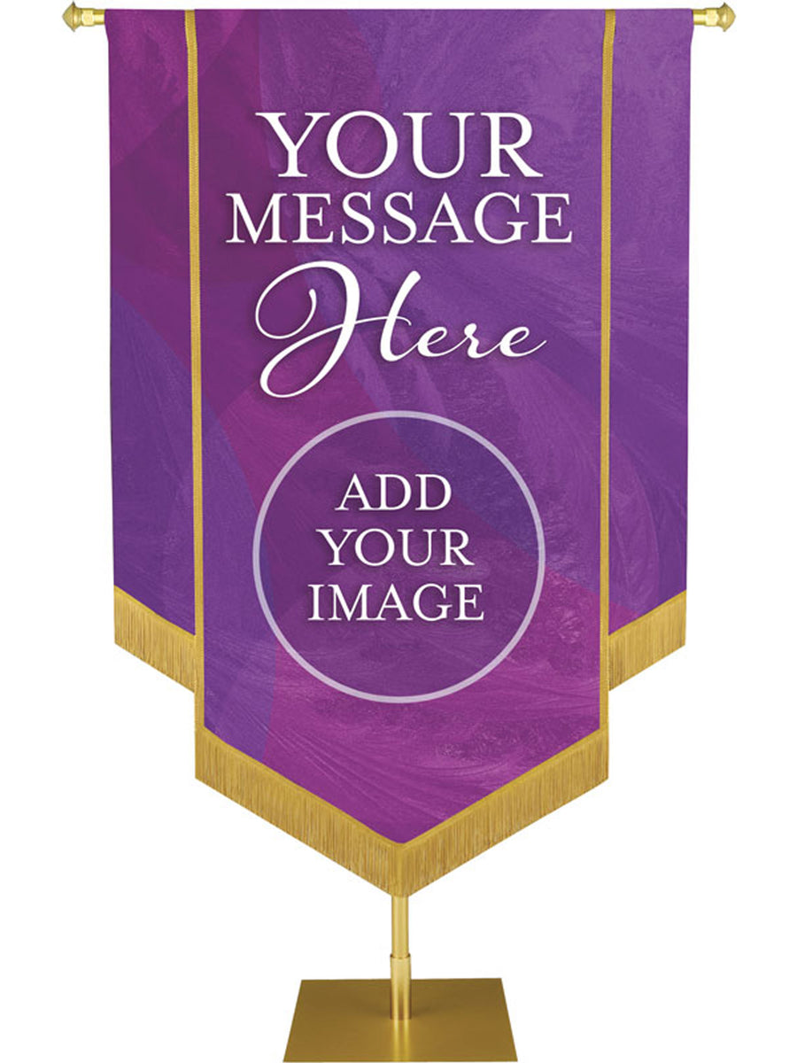 Custom Handcrafted Church Banners - Artisanal Creations for Worship Spaces