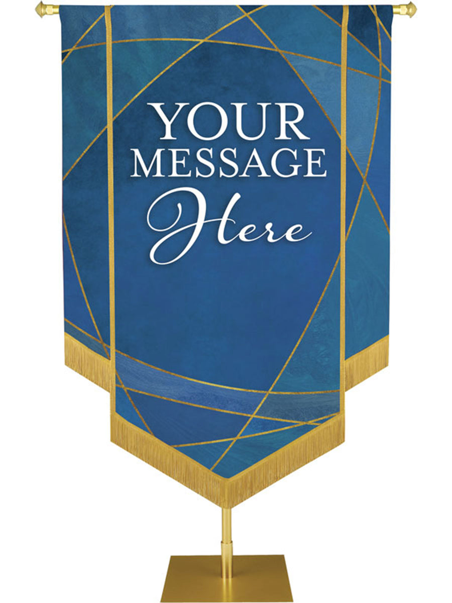 Custom Handcrafted Church Banners - Artisanal Creations for Worship Spaces