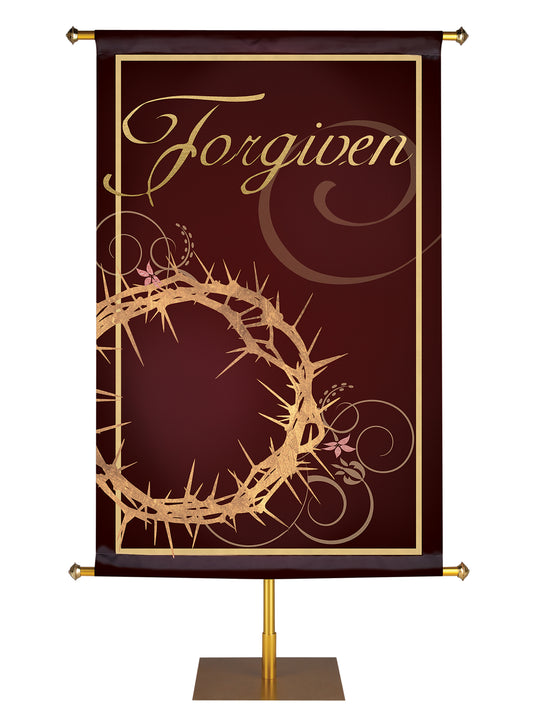 Easter Faux Foil Church Banners - Metallic-Inspired Designs with Easter ...