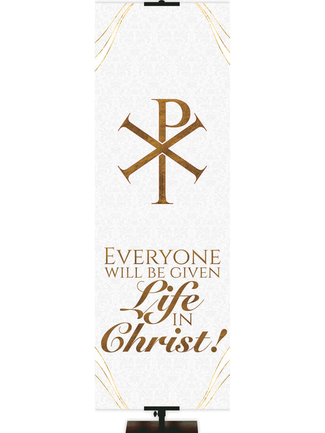 Easter Chi-Rho Banner Right Signs of Easter – PraiseBanners