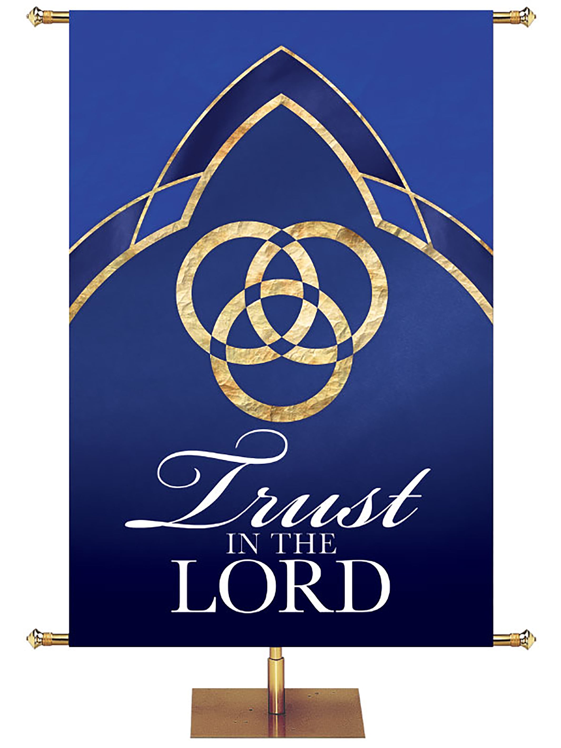 Trust In The Lord Banner | Church Sanctuary Banner