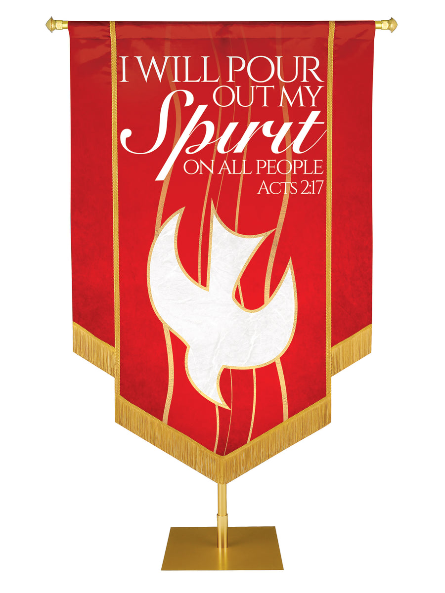 Pentecost Church Banners - Symbolic Designs Honoring the Holy Spirit’s ...