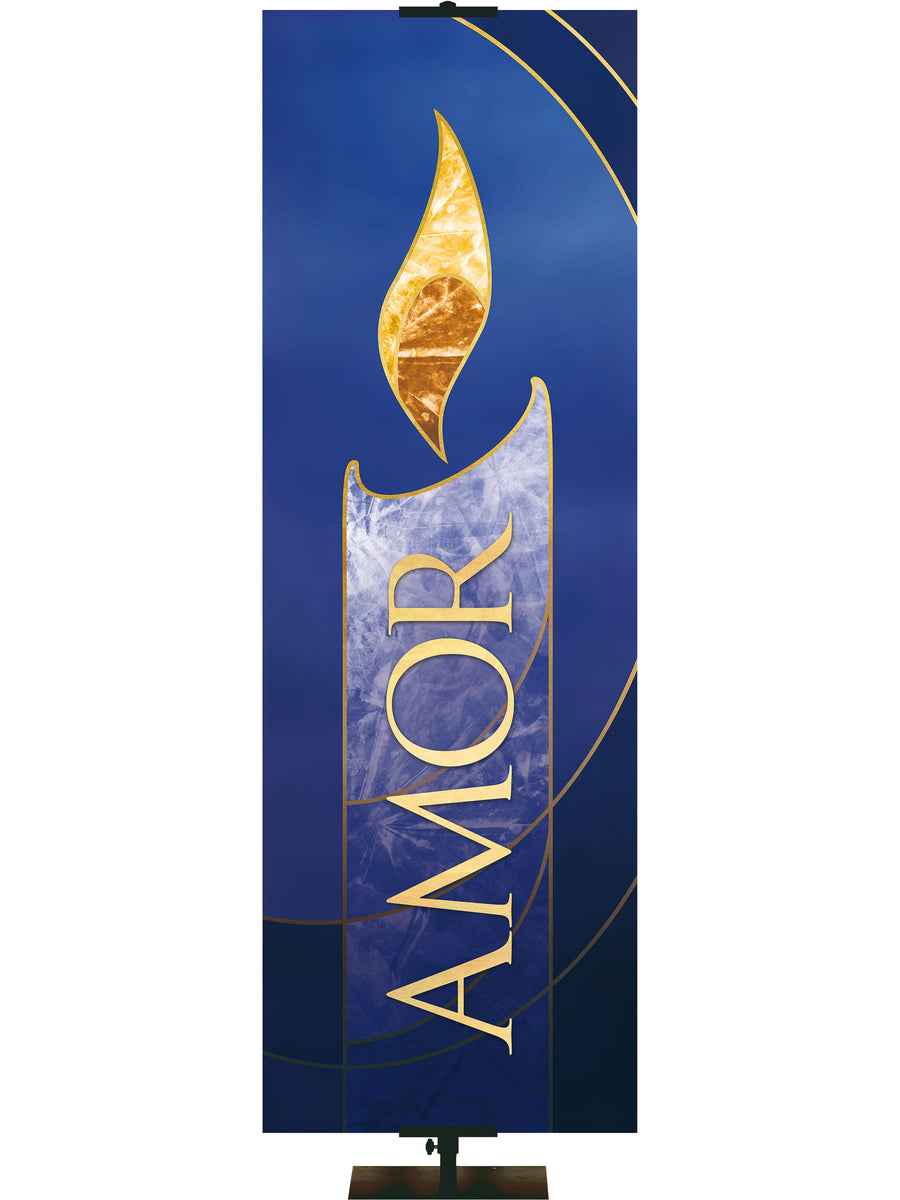 Liturgical Advent Candle Church Banners - Reflecting the Sacred ...