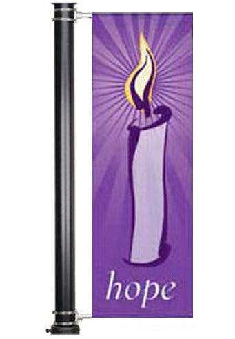 Outdoor Light Pole Banners - Elevate Your Church Message with Vertical ...