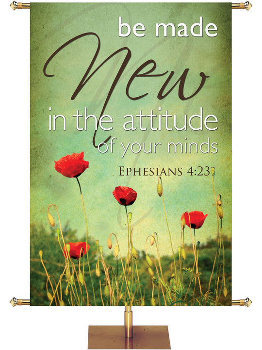 Renewal in Spring Church Banners - Inspire Fresh Beginnings in Christ