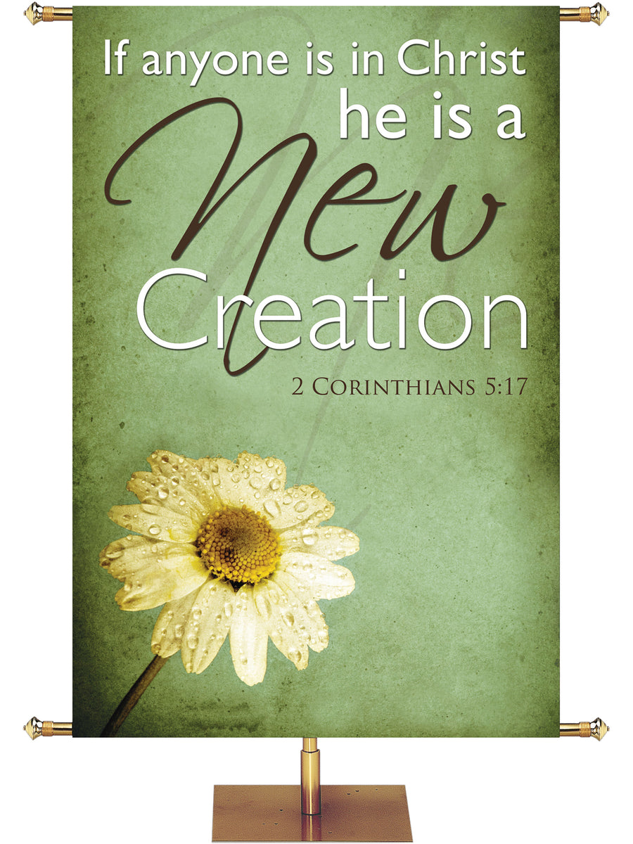 Renewal in Spring Church Banners - Inspire Fresh Beginnings in Christ