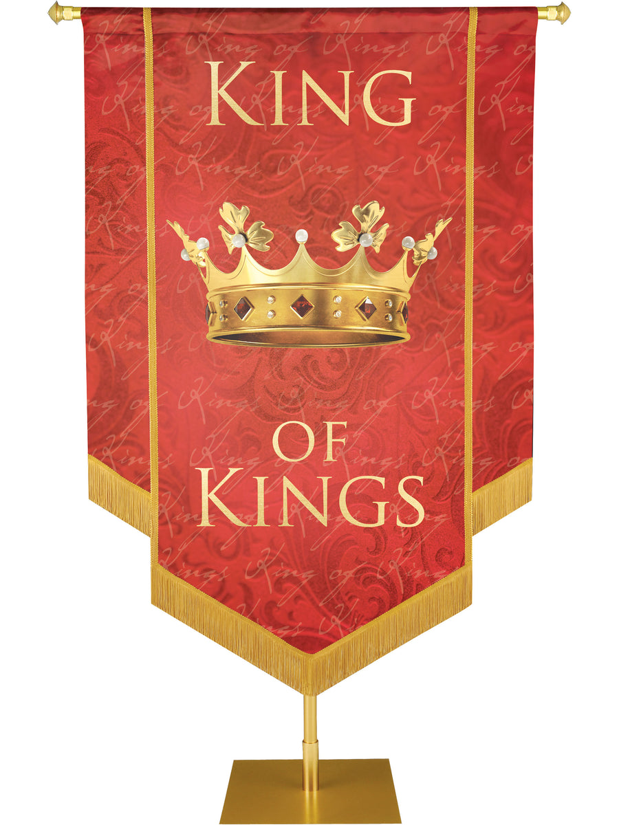 King of Kings Names of Christ Hand-made Banner