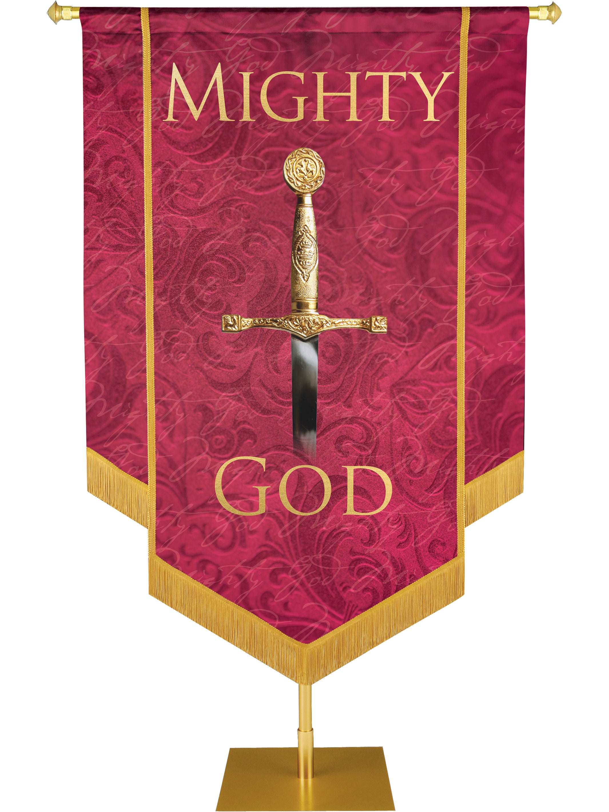 Mighty God Names of Christ Hand-made Banner