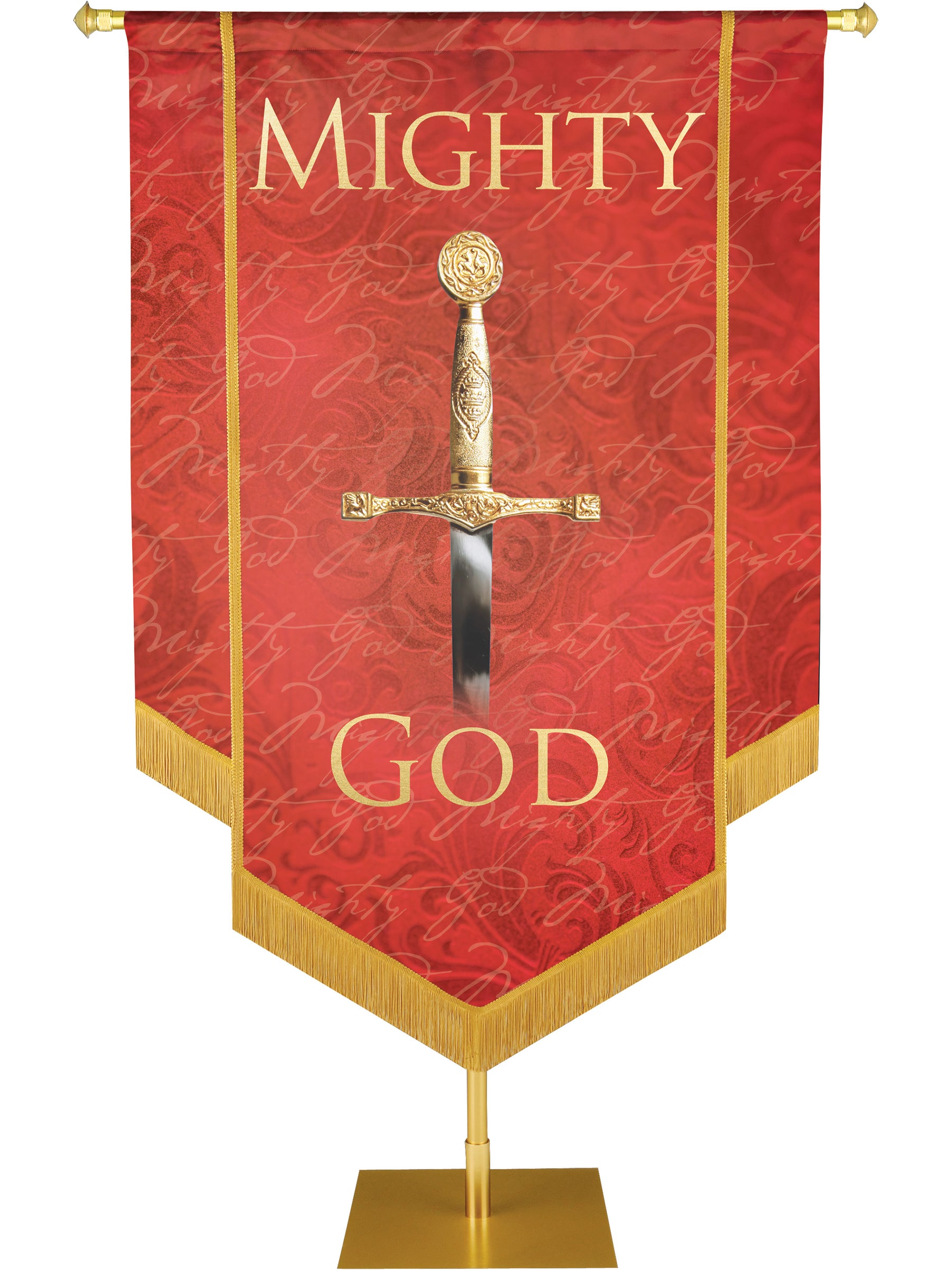 Mighty God Names of Christ Hand-made Banner
