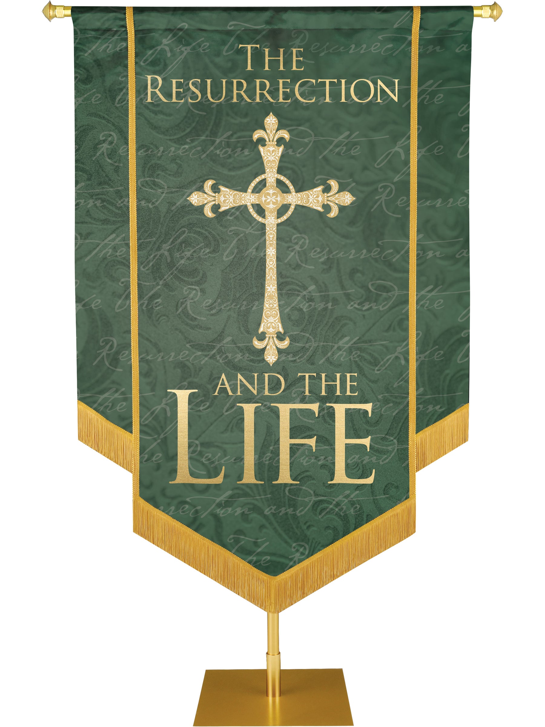 The Resurrection Names of Christ Hand-made Banner