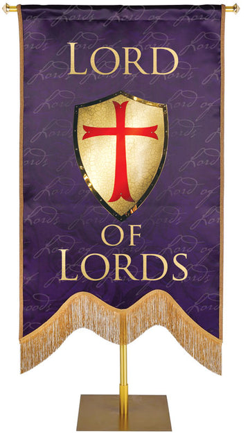 Lord of Lords Sculpted M Style Hand-made Banner – PraiseBanners