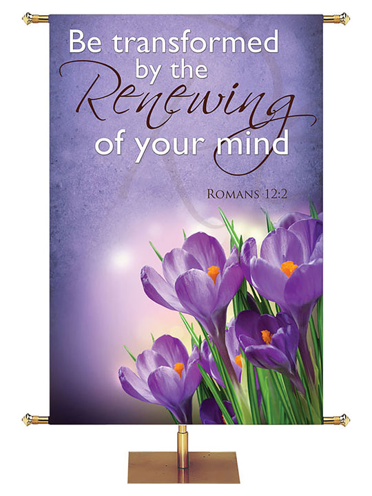 Renewal in Spring Church Banners - Inspire Fresh Beginnings in Christ