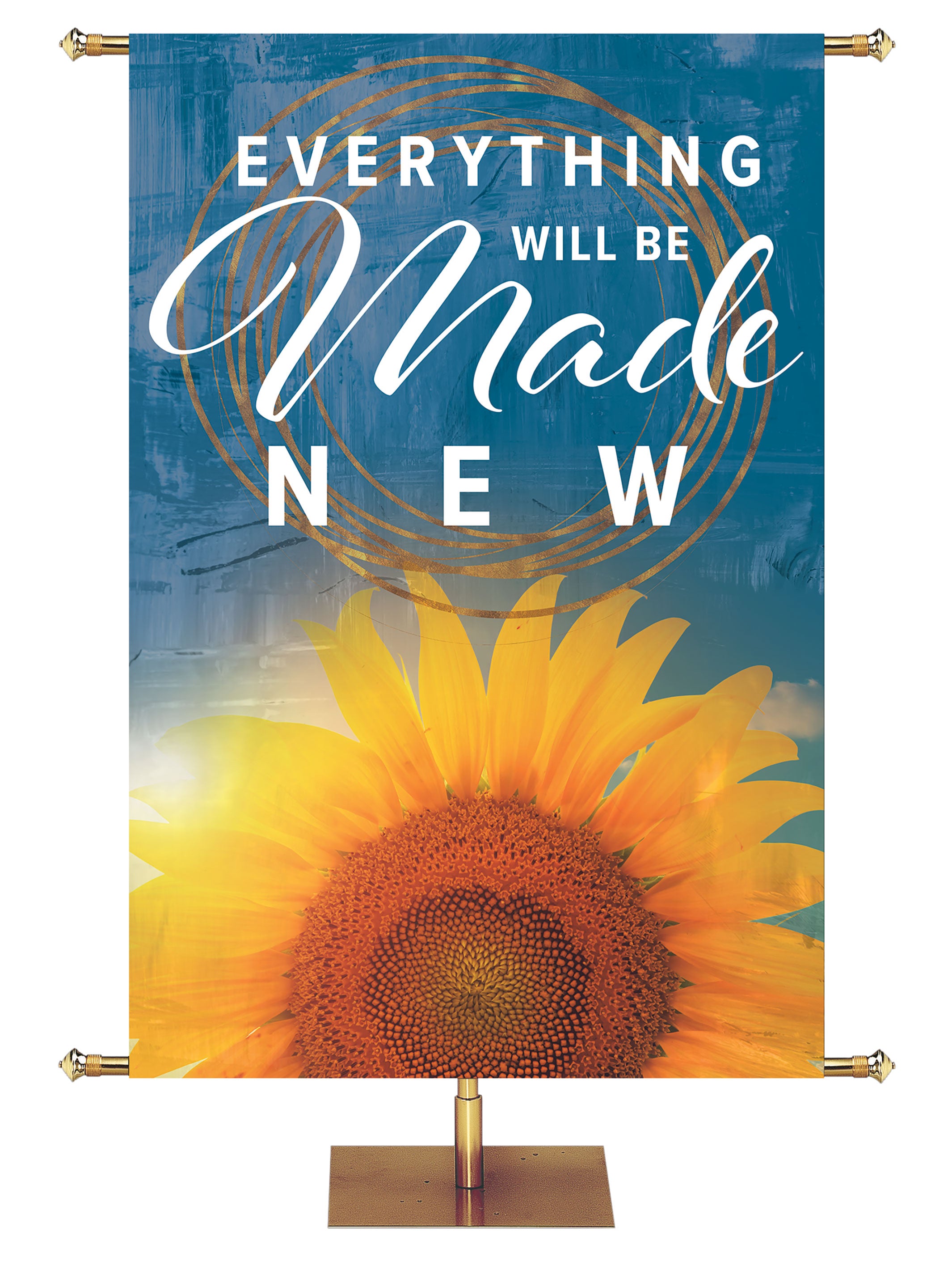 Spring Awakenings Be Made New Banner Easter Banners