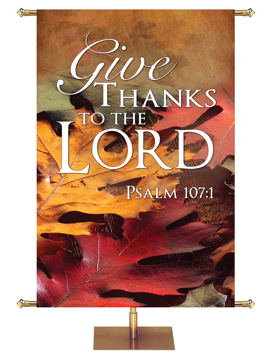 Contemporary Fall & Thanksgiving Church Banners - Modern Designs for a ...