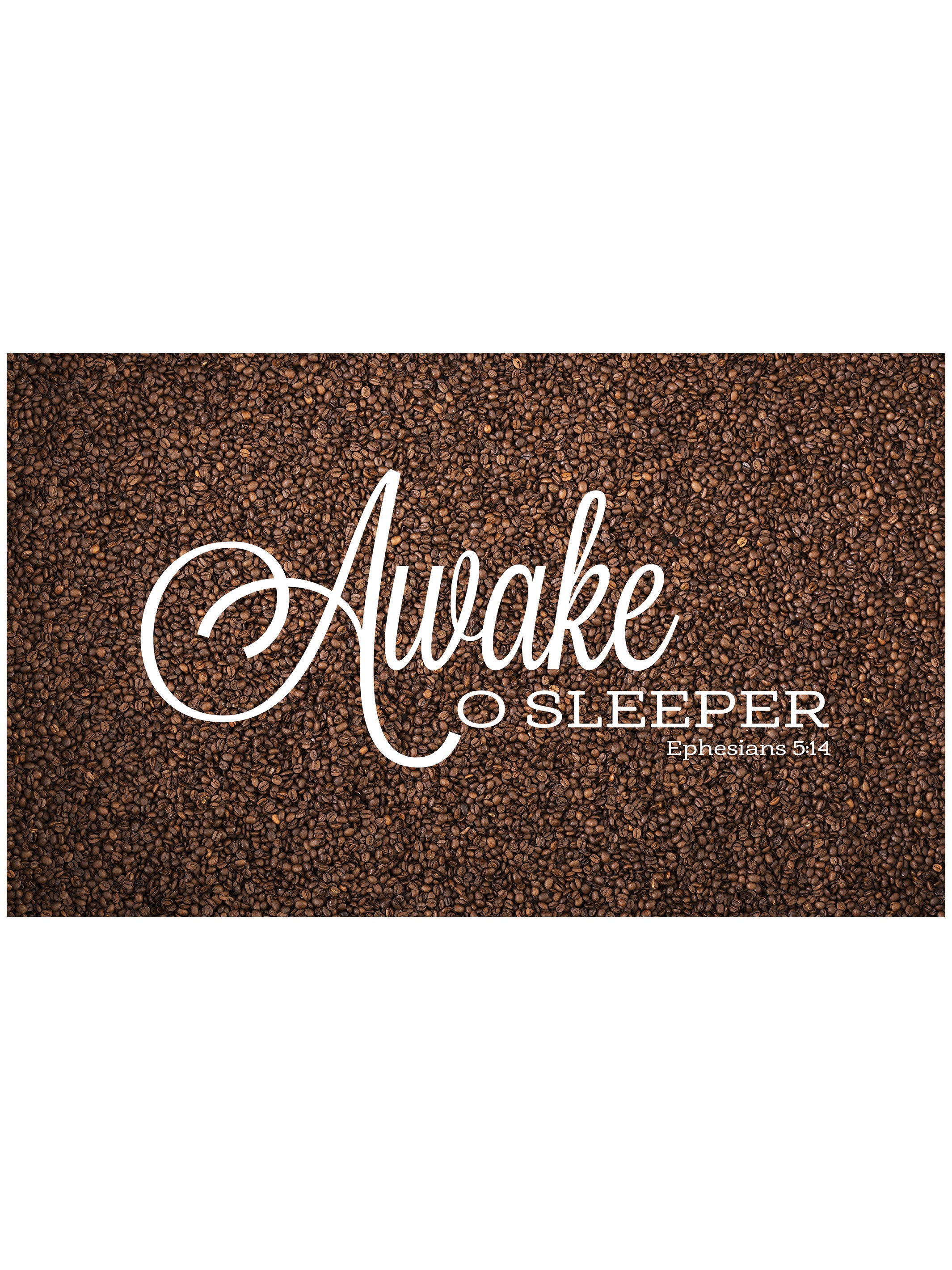 Awake O Sleeper Vinyl Kitchen Mat