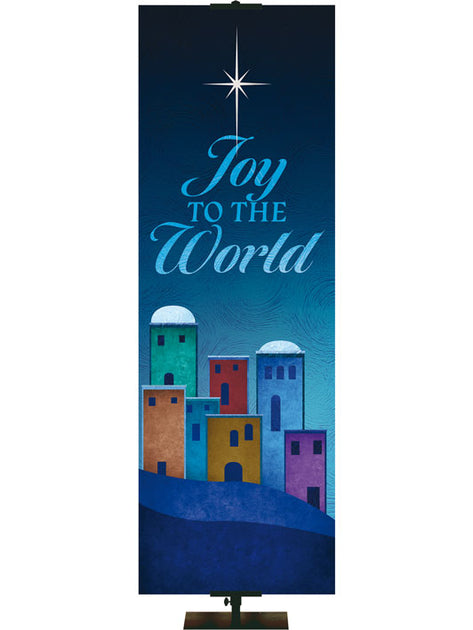 Bethlehem Christmas Scenes and Words Nativity Banners – PraiseBanners