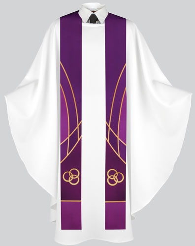 Liturgical Stole Trinity Design – PraiseBanners